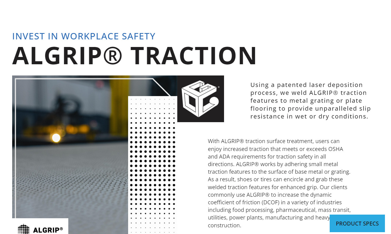 ALGRIP® Ross Technology Corporation | Floor Grating